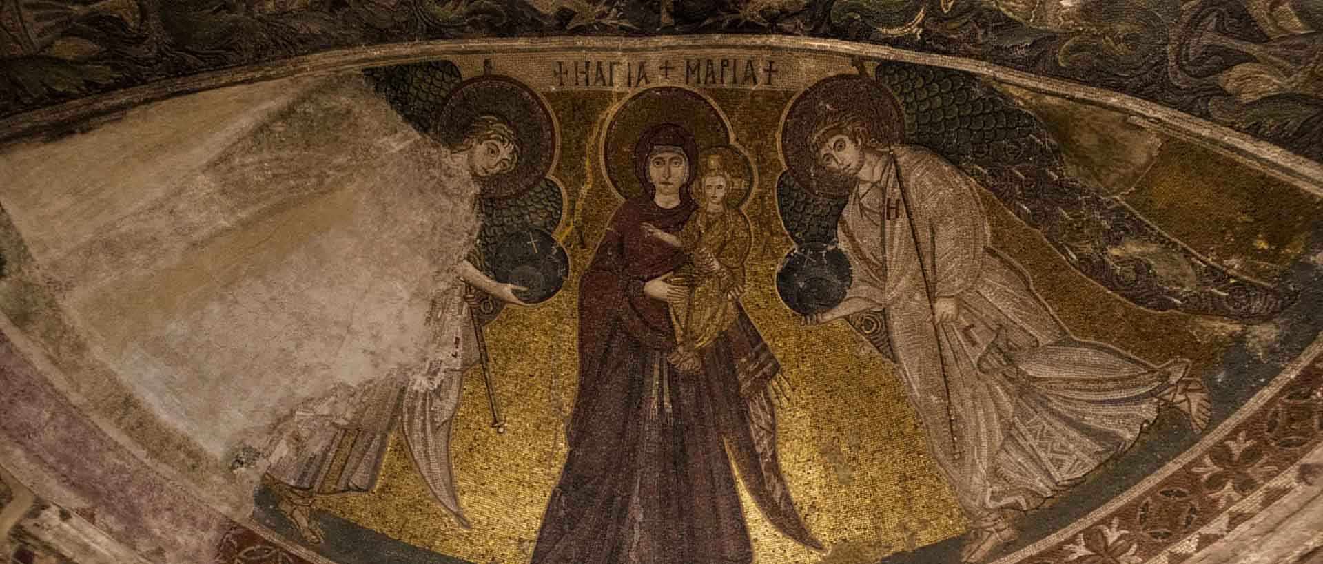 Το παλαιοχριστιανικό ψηφιδωτό της Παναγίας Αγγελόκτιστης - Ένα ...
